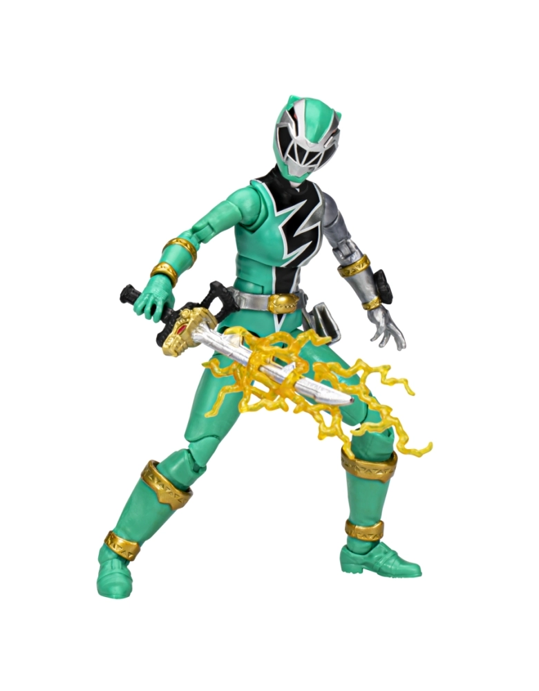 POWER RANGERS LC FIGURA DINO FURY RANGER VERDE F4517