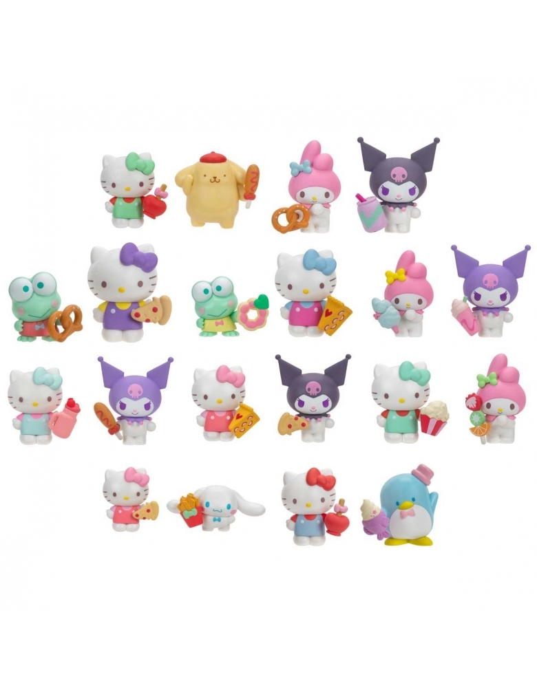 HELLO KITTY PACK 2 FIGURAS E ACESSÓRIOS 2" SORTIDO 3870