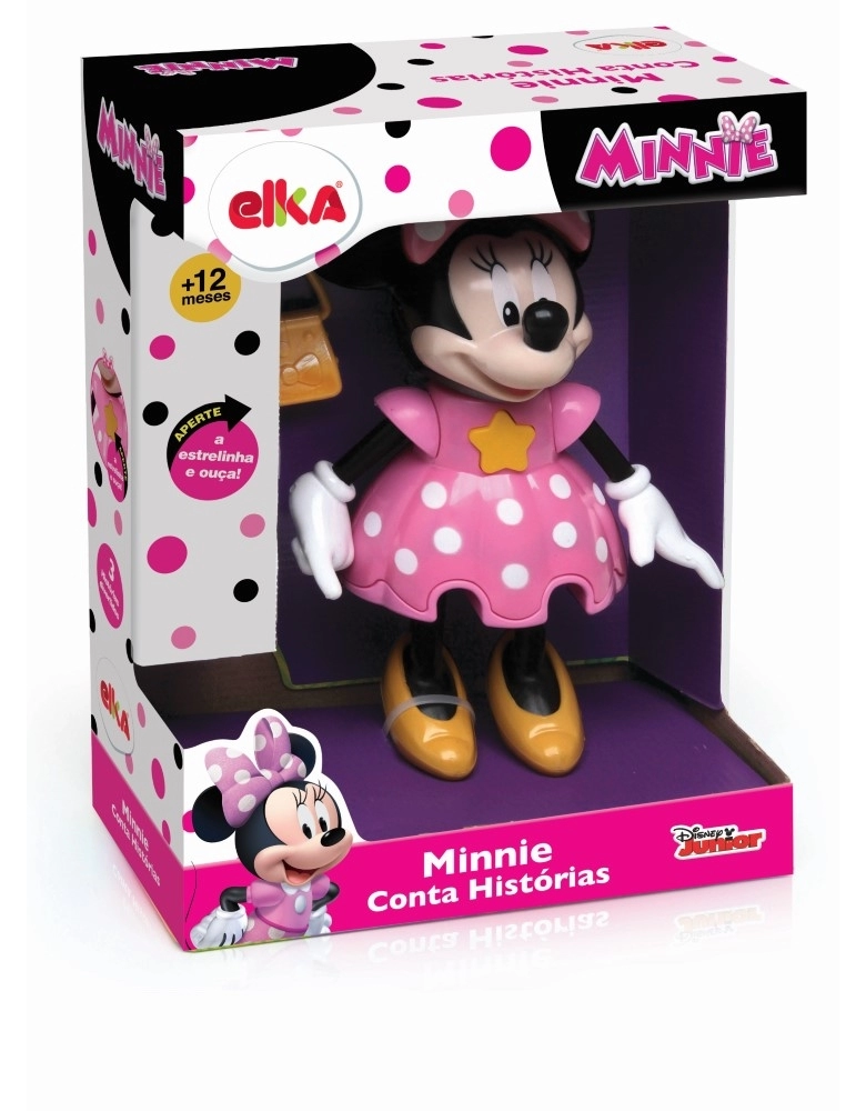 Hobby Brinquedos | Boneca Minnie Conta História Com Som